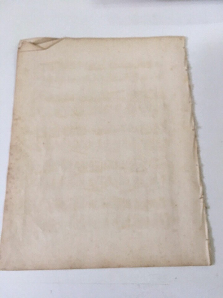 Rare Antique Original Litho Piano Sheet Music Print 1860s The Mab Waltz ...