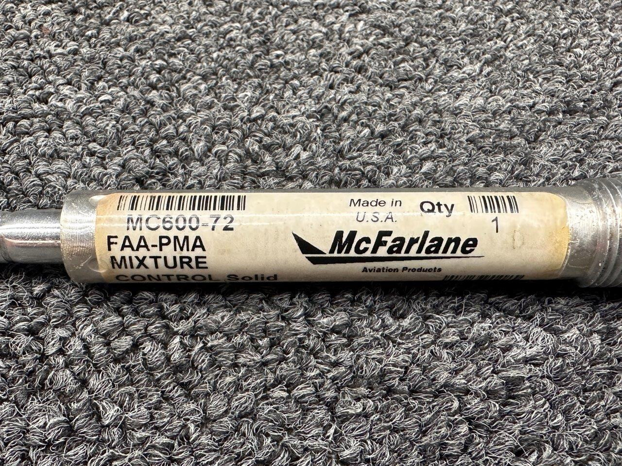MC600-72 McFarlane Vernier Mixture Control Cable (Length: 40-1/2”) | eBay