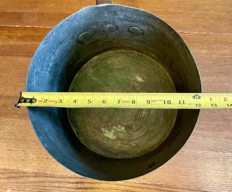 D.H. & M. Co. of New York City Antique Large Copper Pot with Handle | eBay