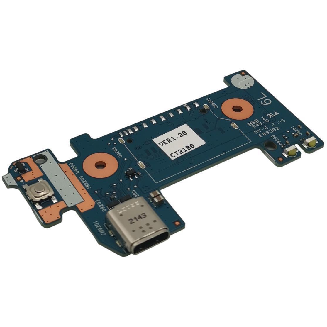 Genuine HP 14-CF 14-DK USB-C Port Power Button Board M75146-001 | eBay