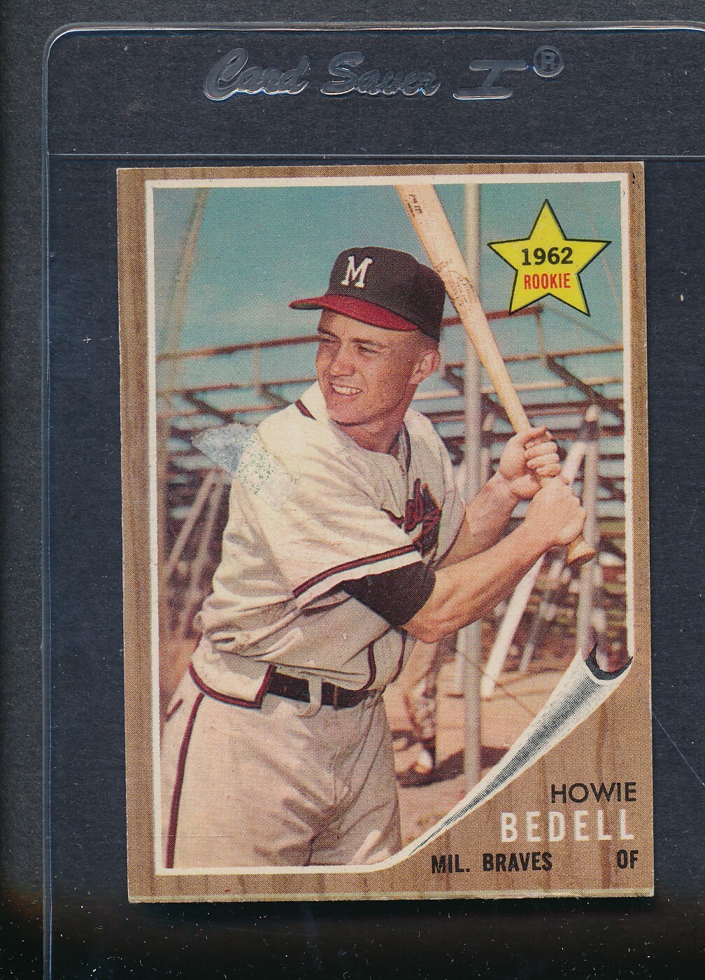 1962 Topps #076 Howie Bedell Braves EX *5093 | eBay