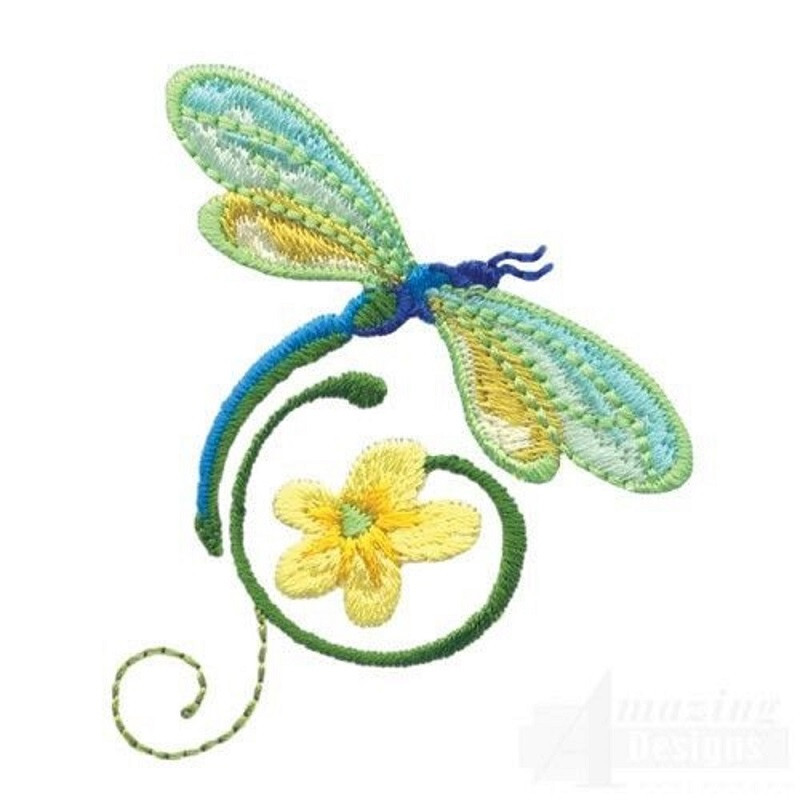 44 Dragonfly Dreams Machine Embroidery Designs on USB | eBay