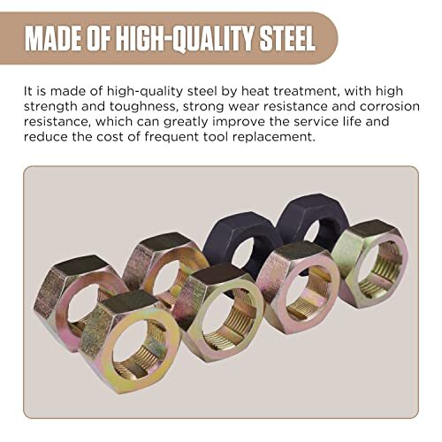 8pcs Axle Spindle Rethreading Tool Set Thread Chaser Set Thread Repair ...