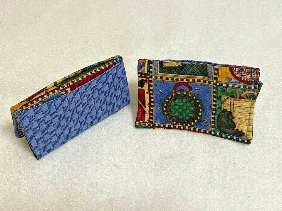 Handmade Retro Handbags fabric scissor, needle, sew notion, pincushion ...