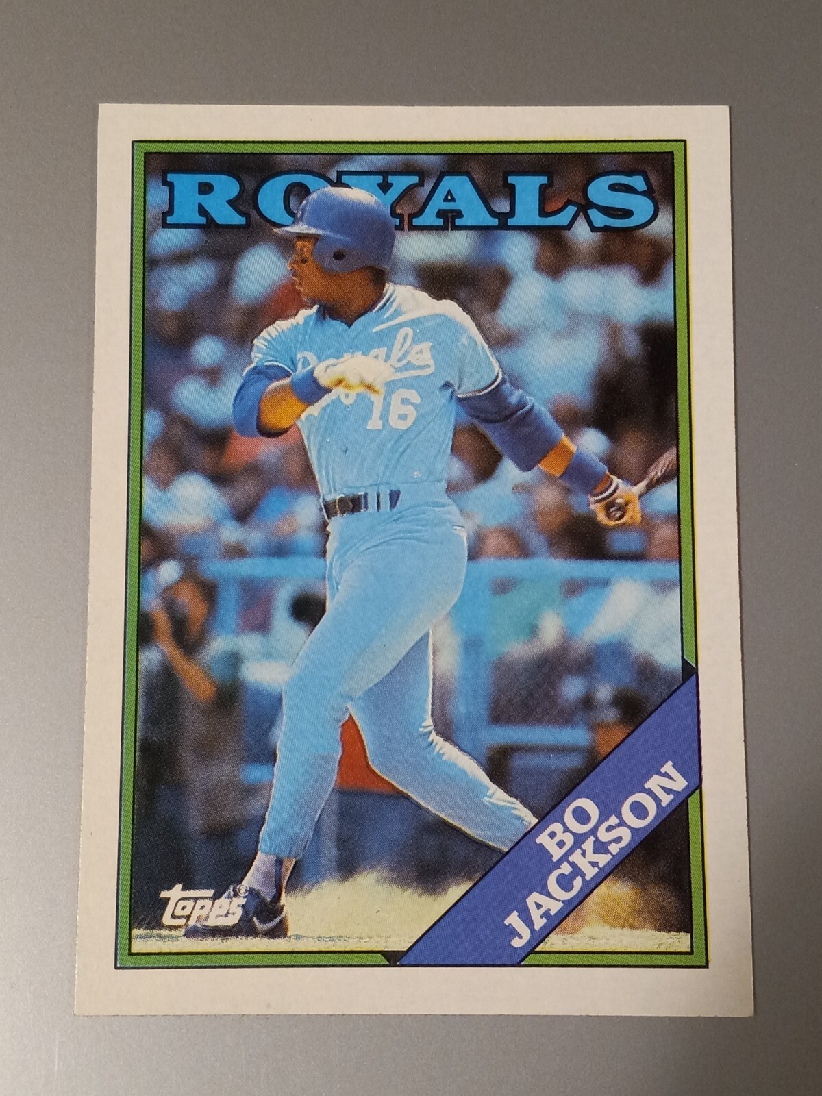 Rare Bo Jackson Double Error Card Topps 1988 NM VHTF | eBay