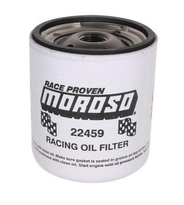 Moroso Short Canister Oil Filter 27 Micron For Chevy High Performance ...