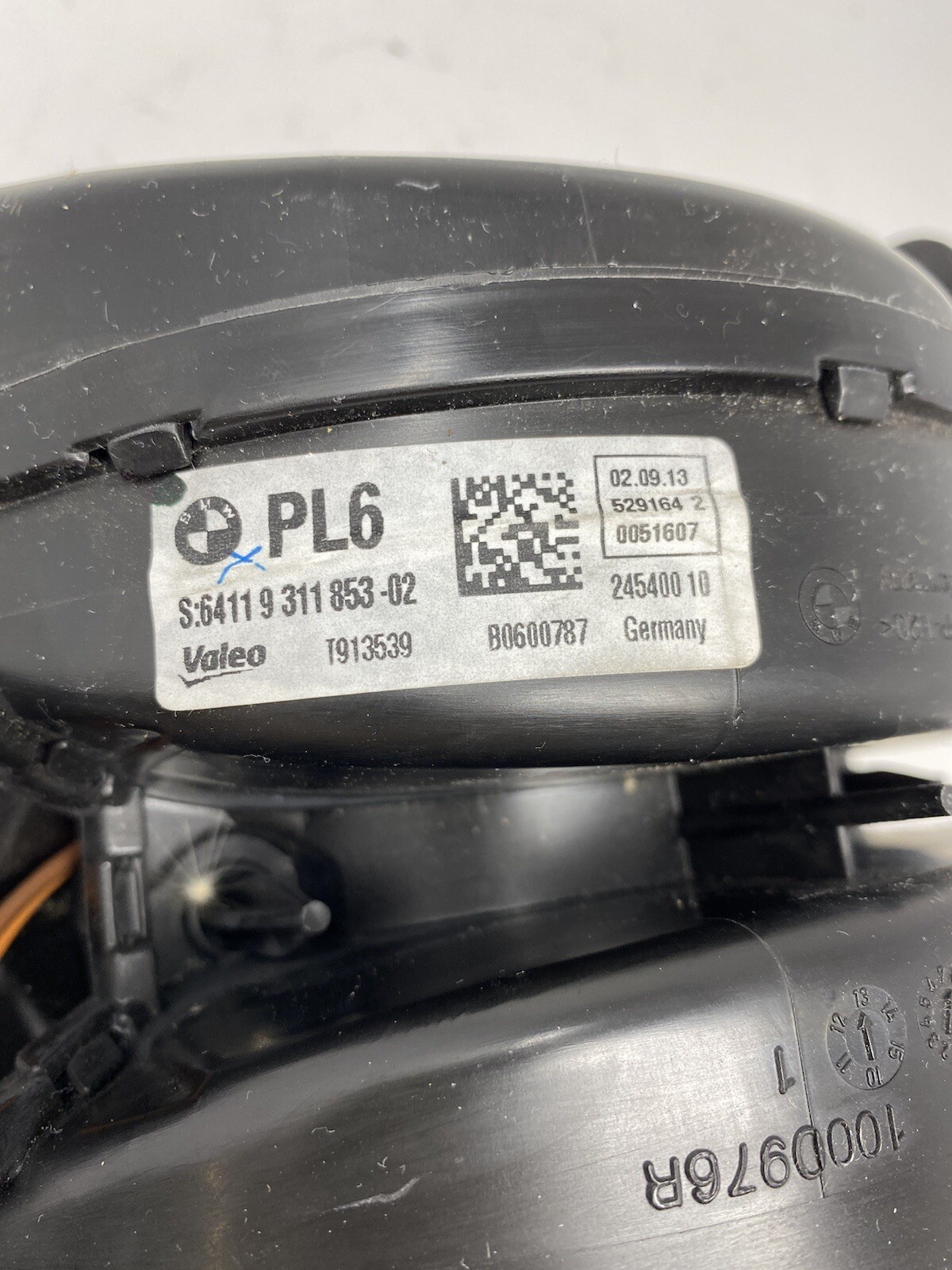 BMW 750LI F02 REAR CENTER CONSOLE AC HEATER HVAC FAN BLOWER MOTOR ...