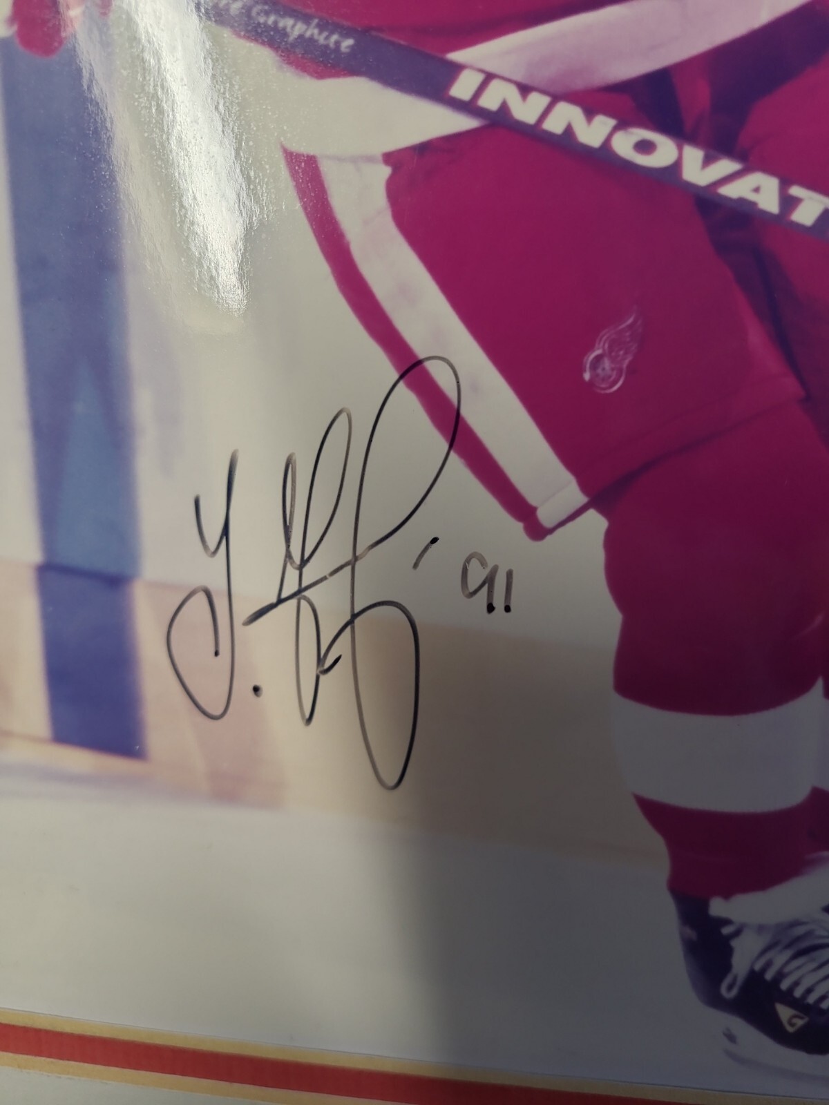 Detroit Red Wings Sergei Fedorov Autographed Signed 8x10 Photo | eBay