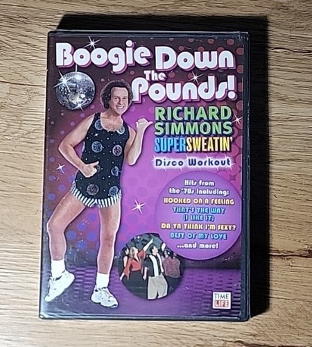 Richard Simmons Boogie Down The Pounds! Disco Workout DVD Exercise ...
