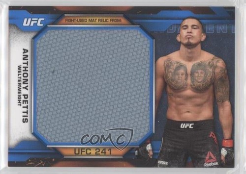 2020 Topps UFC Knockout Jumbo Fight Mat Relic Horizontal Blue /50 ...