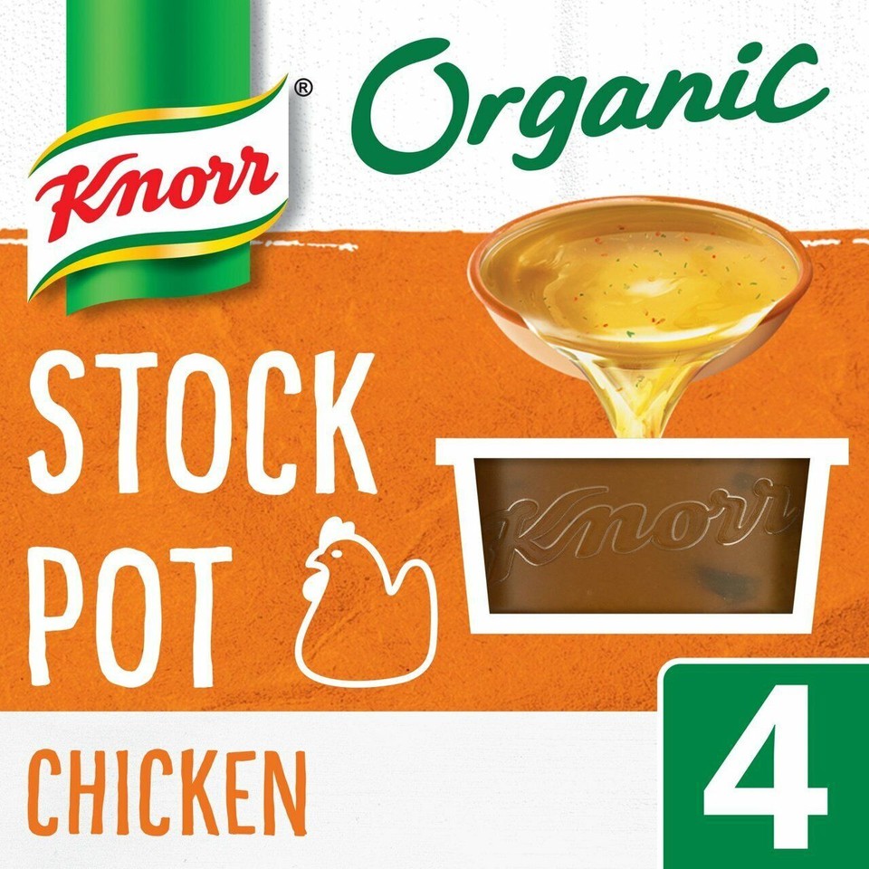 KNORR STOCK POTS CHICKEN, BEEF, LAMB, VEGETABLE, ORGANIC, RICH BEEF 4 ...