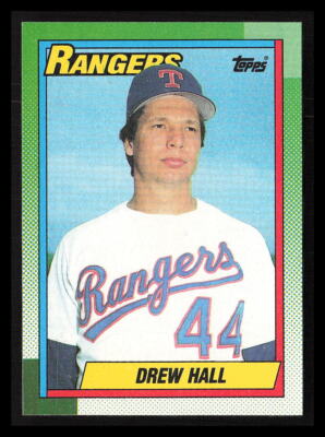 1990 Topps #463 Drew Hall Excellent | eBay