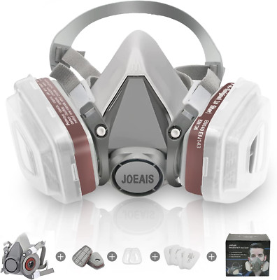 Full Face Respirator Mask, 6800 Reusable Respirator Mask with Filters ...