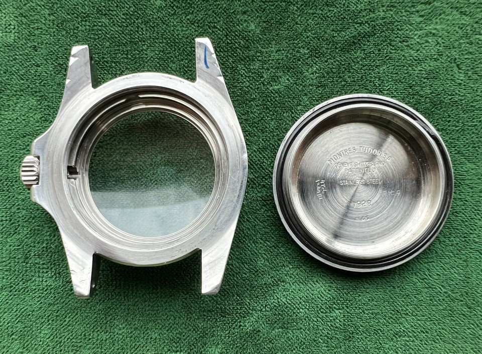 VINTAGE ROLEX TUDOR SUBMARINER 7928 60s CASE ,Case Back ,Crown ,Crystal ...