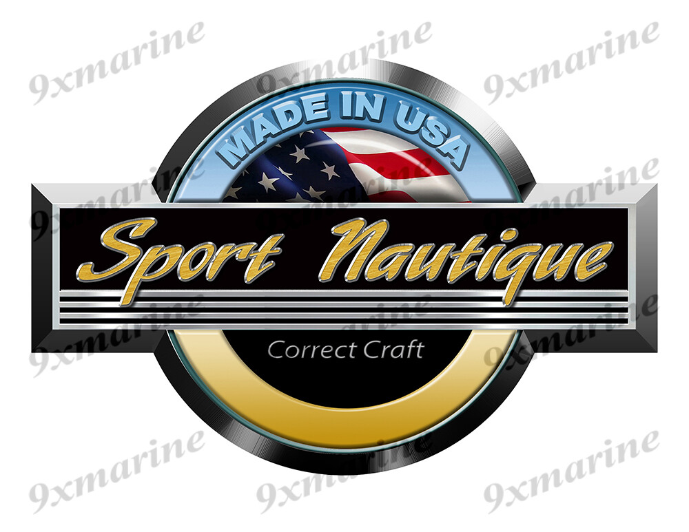 Sport Nautique Logo Decals Hull/Side Decals Nautique Super Sport
