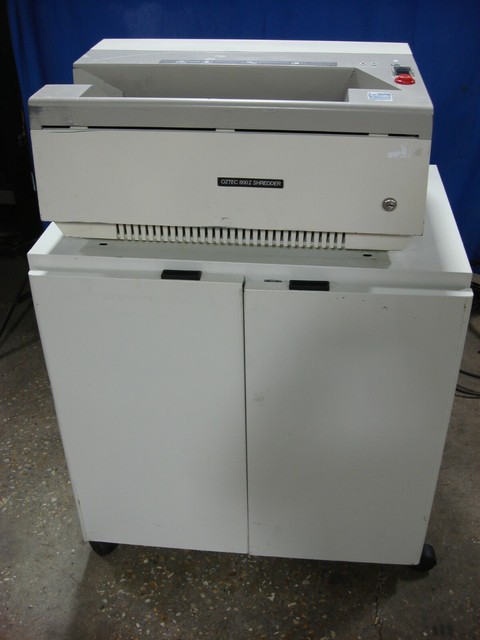 Oztec 800I Heavy Duty Commercial Paper Shredder 43 Sheet P3155480 for ...