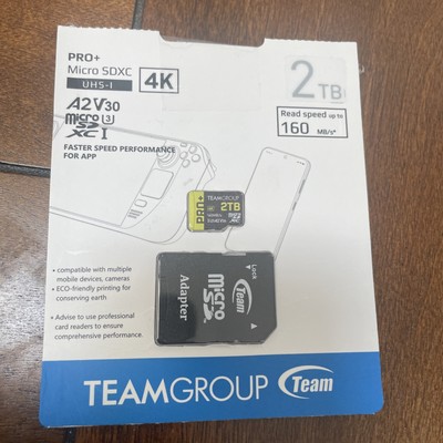 Team group 2tb Micro Sdxc Pro Plus | eBay