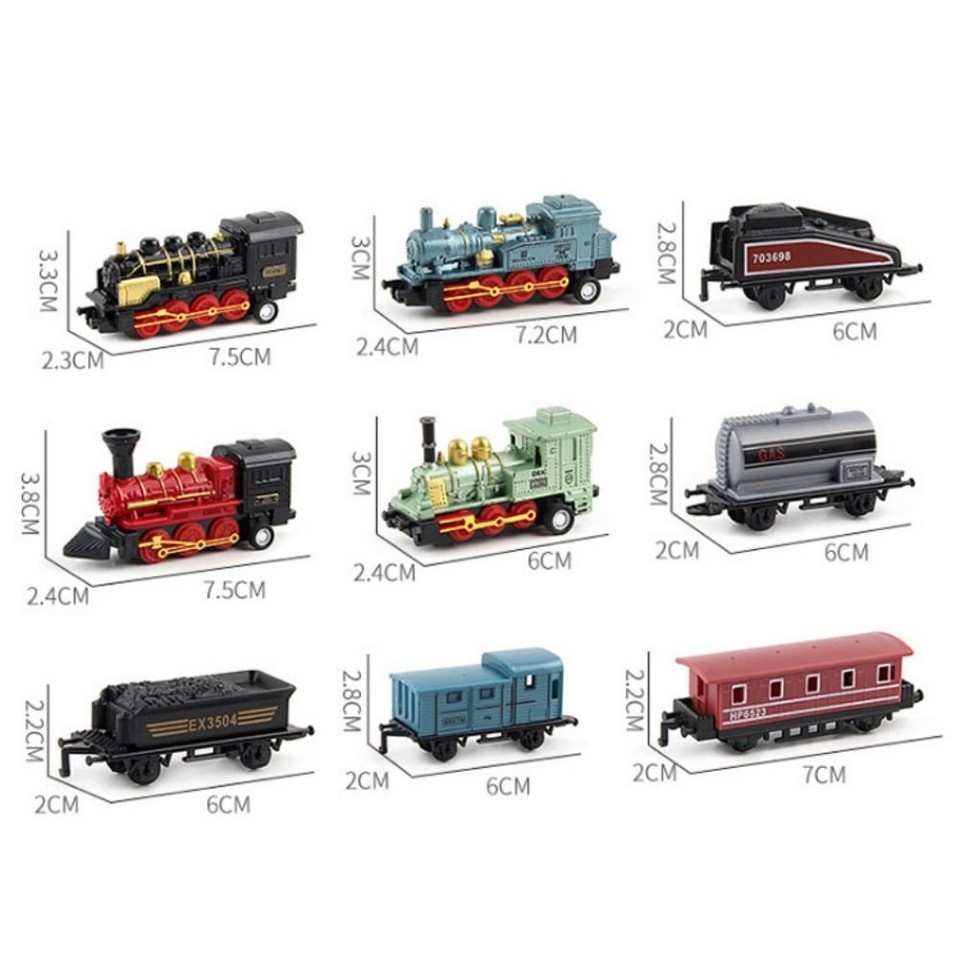 Control Plastic Train Model Toy Train Toys Pull Back Car Retro Steam ...