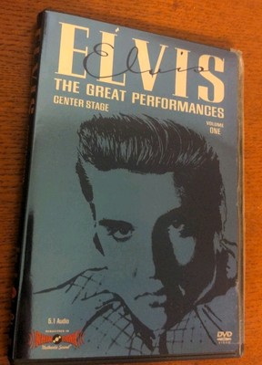 Elvis Presley DVD-The Great Performances Center Stage Vol-1 | eBay