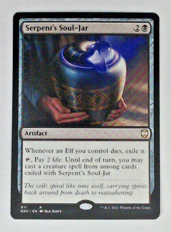 MTG Singles - Serpent's Soul-Jar - Commander: Kaldheim -J304 | eBay