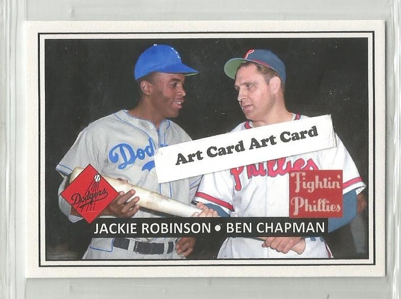 Jackie Robinson And Ben Chapman