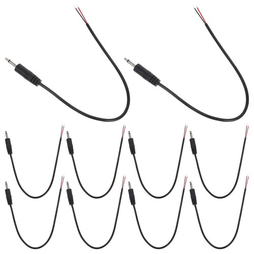 10 Pcs 3.5mm Plug Bare Wire Mic Converter Jack 3.5mm Male Bare Wire | eBay