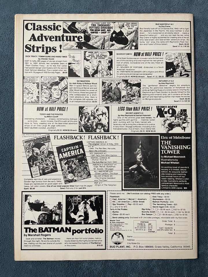 Bizarre Adventures Magazine #28 1981 Marvel Magazine Bob Larkin Cover ...