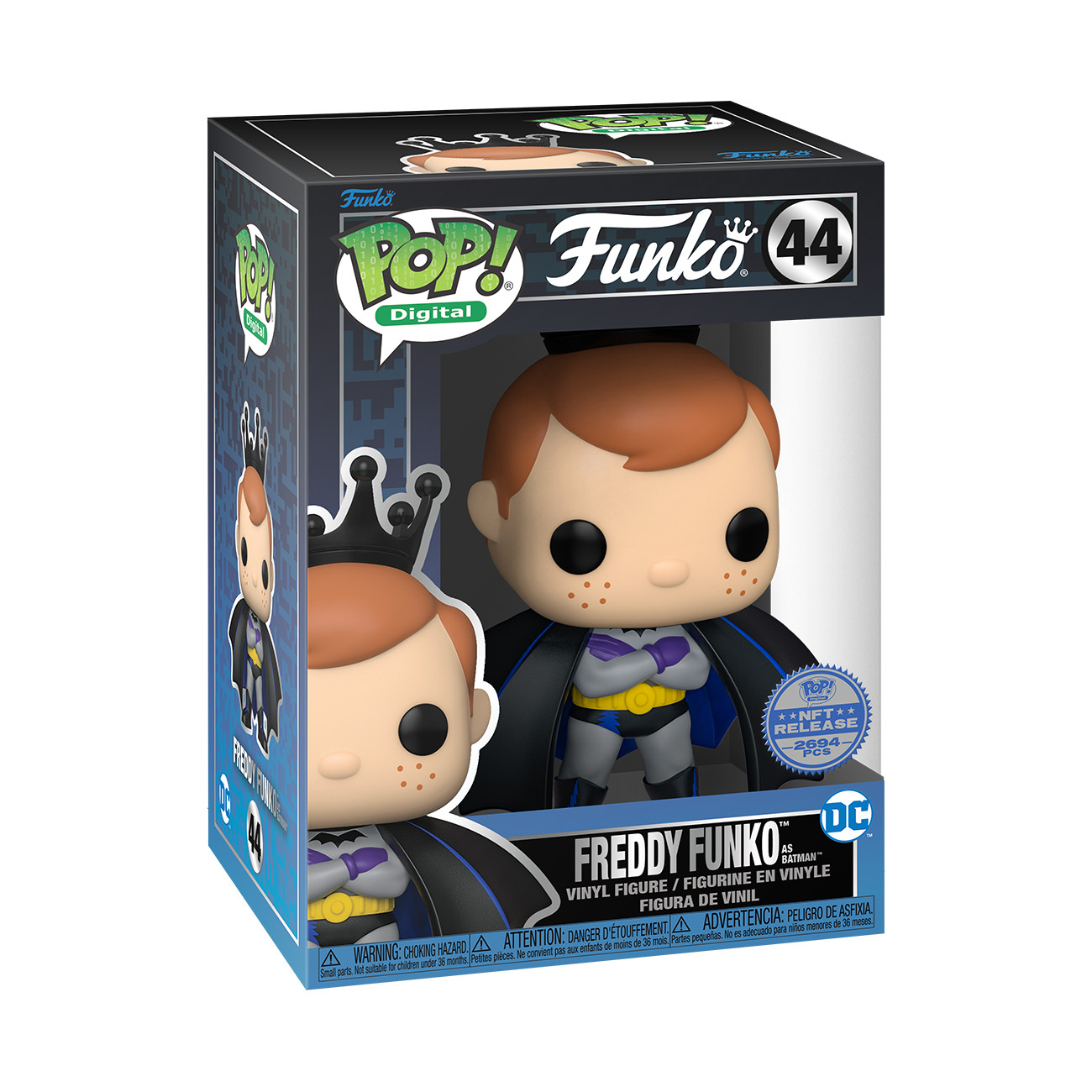 Funko Nft Pop! Vinyl: DC Universe - Freddy Funko As Batman (Digital Pop ...