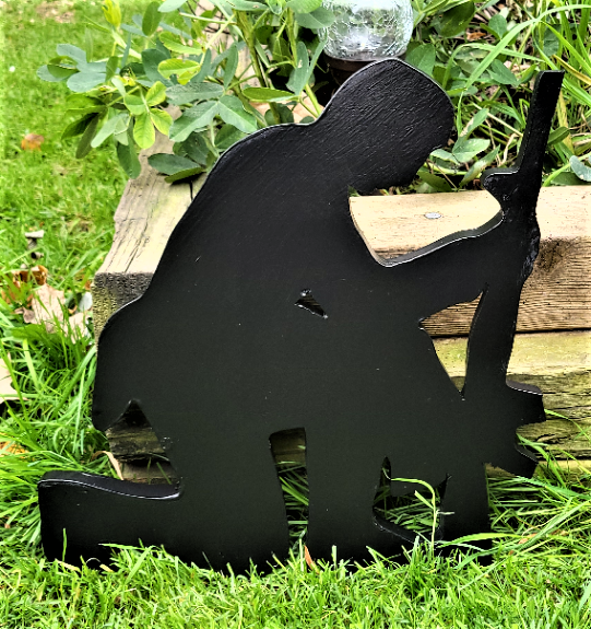 Lawn Art Yard Shadow Silhouette Yard Silhouettes