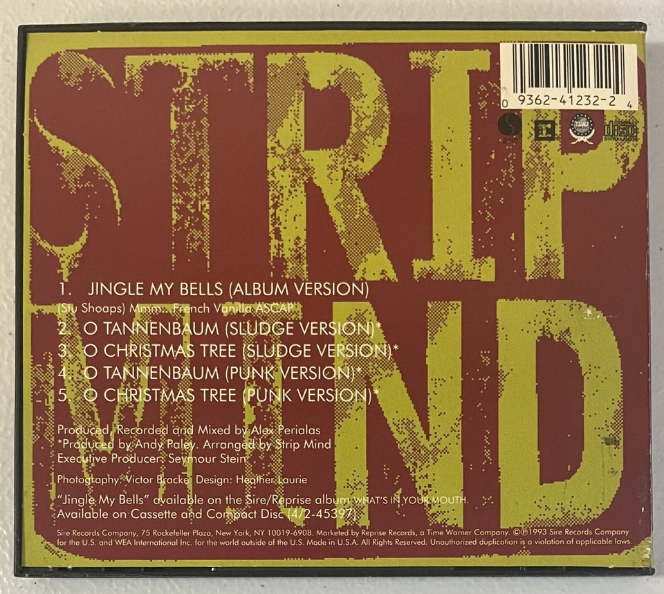 Strip Mind - Jingle My Bells CD Maxi Single - Godsmack Sully Erna ...