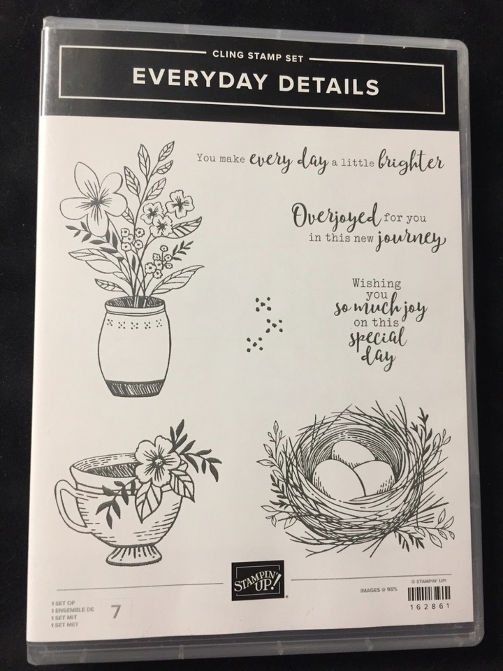 Stampin' Up! EVERYDAY DETAILS Stamp Set & DIES - super die set! #420 | eBay