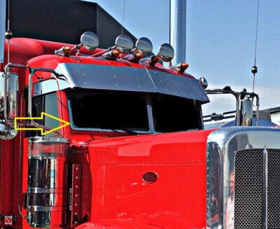 Peterbilt 379 388 389 Windshield Trim Pair # 13258 | eBay