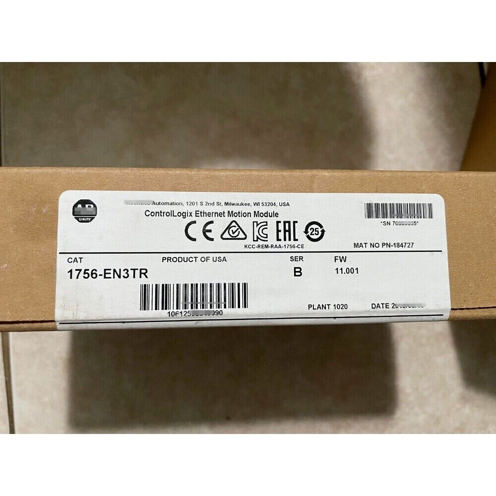 New Sealed Surplus Allen Bradley 1756-EN3TR /B EtherNet/IP Module AB ...
