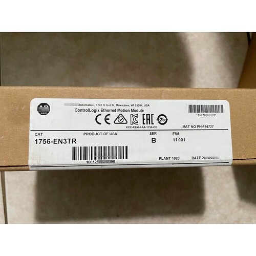 New Sealed Surplus Allen Bradley 1756-EN3TR /B EtherNet/IP Module AB ...