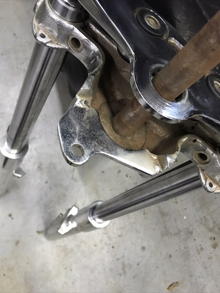 41MM BILLET WIDE GLIDE FRONT END FORKS HARLEY Davidson Triple Tree ...