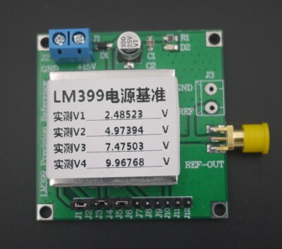 LM399 Voltage Reference 2.5V/5V/7.5V/10V Output High Precision ...