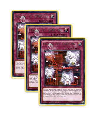 Yugioh! Maliss C GWC-06 CRBR-EN023 (R) 1st Ed 3x "Maliss Deck Support ...
