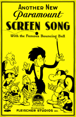 Screen Song Cartoons - 1931 - Poster | eBay