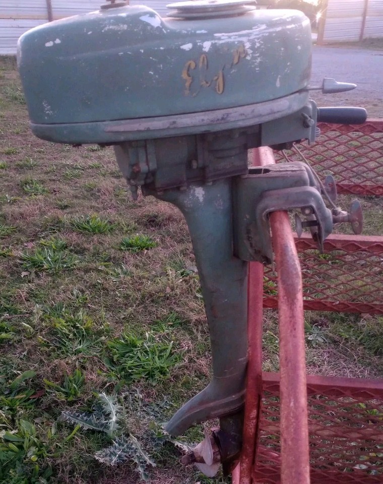 Vintage Elgin outboard motor 57158401 Sears Roebuck | eBay