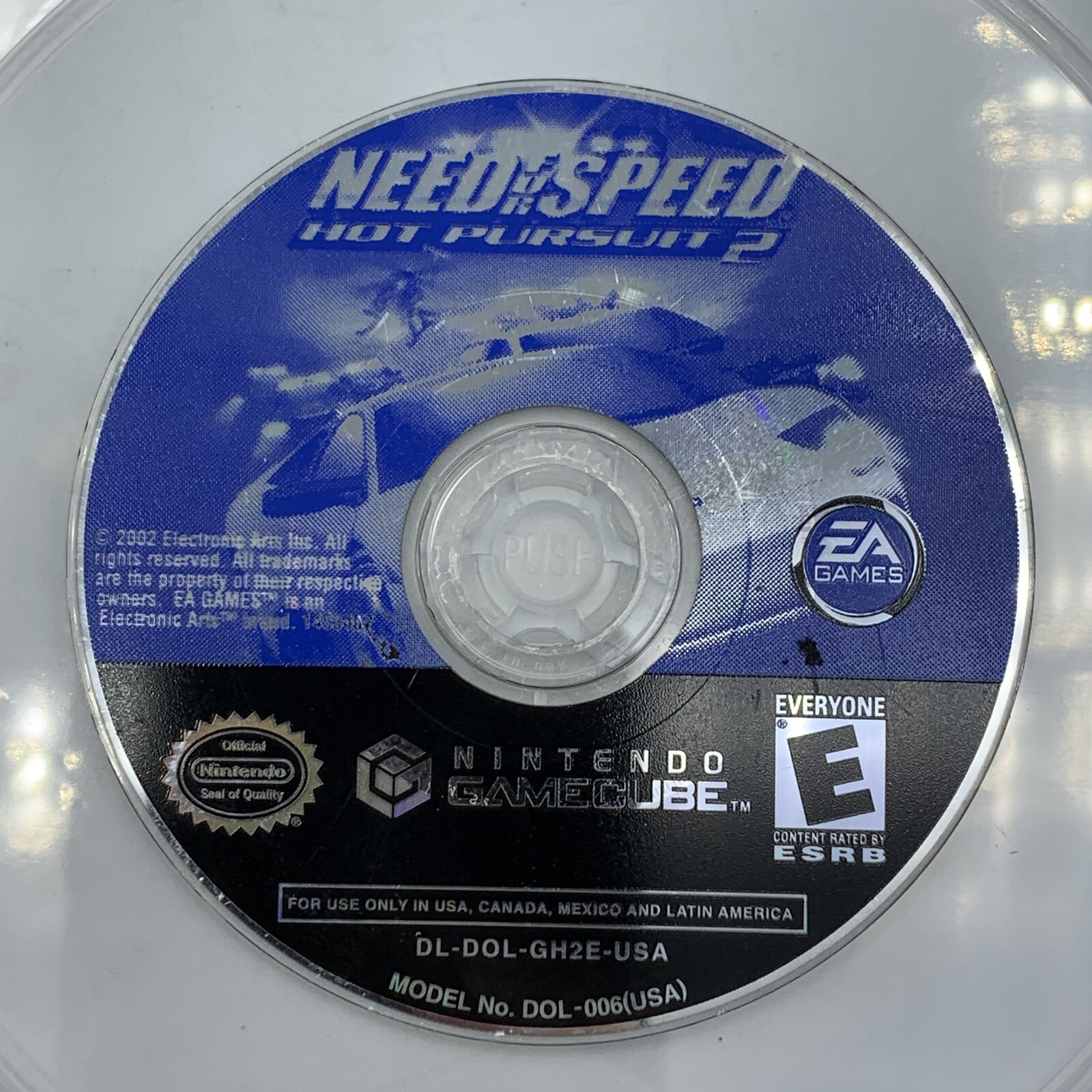 Need for Speed: Hot Pursuit 2 (Nintendo GameCube, 2002) DISK ONLY ...