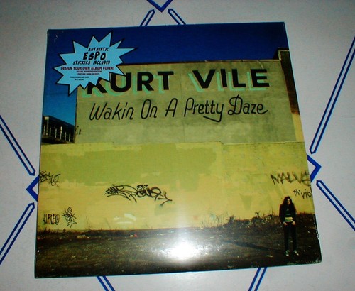 KURT VILE 2013 "Walkin On A Pretty Daze" 2-LP BLUE LIMITED w STICKERS ...