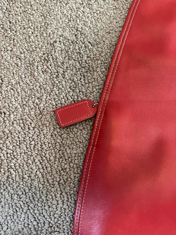 Coach #9074 Reissue Body Bag LARGE Size In Red With Hang Tag | eBay