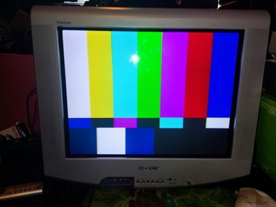 Sony Trinitron KV-21LT1U 21 Inch Silver CRT TV | RGB SCART | 240p/480i ...