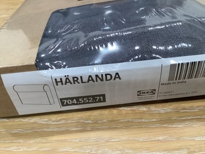 Ikea HARLANDA Armrest Cover Slipcover LJUNGEN MEDIUM GRAY New! SEALED ...