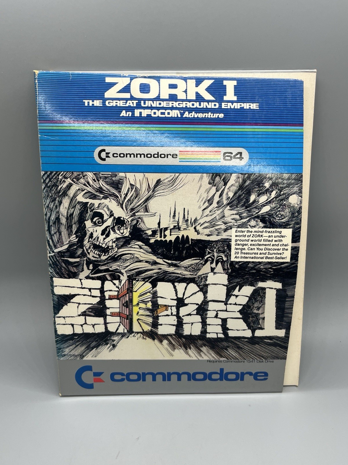 ZORK I 1 INFOCOM, 1983, COMMODORE 64 TESTED AND WORKING - COMPLETE | eBay