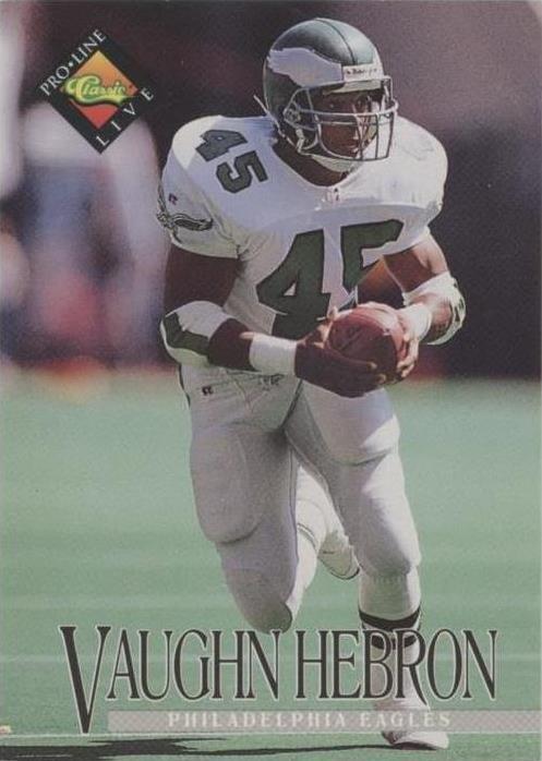 1994 Classic Pro Line Live - Vaughn Hebron #292 for sale online | eBay