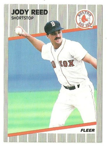 JODY REED BOSTON RED SOX #96 - FLEER NM-MT 1989 | eBay