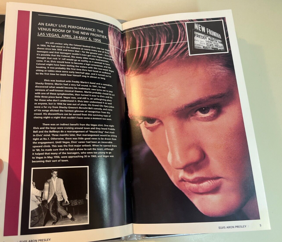 Elvis Aron Presley, Silver 25th Anniversary 4-CD Box Set, 36-Page ...