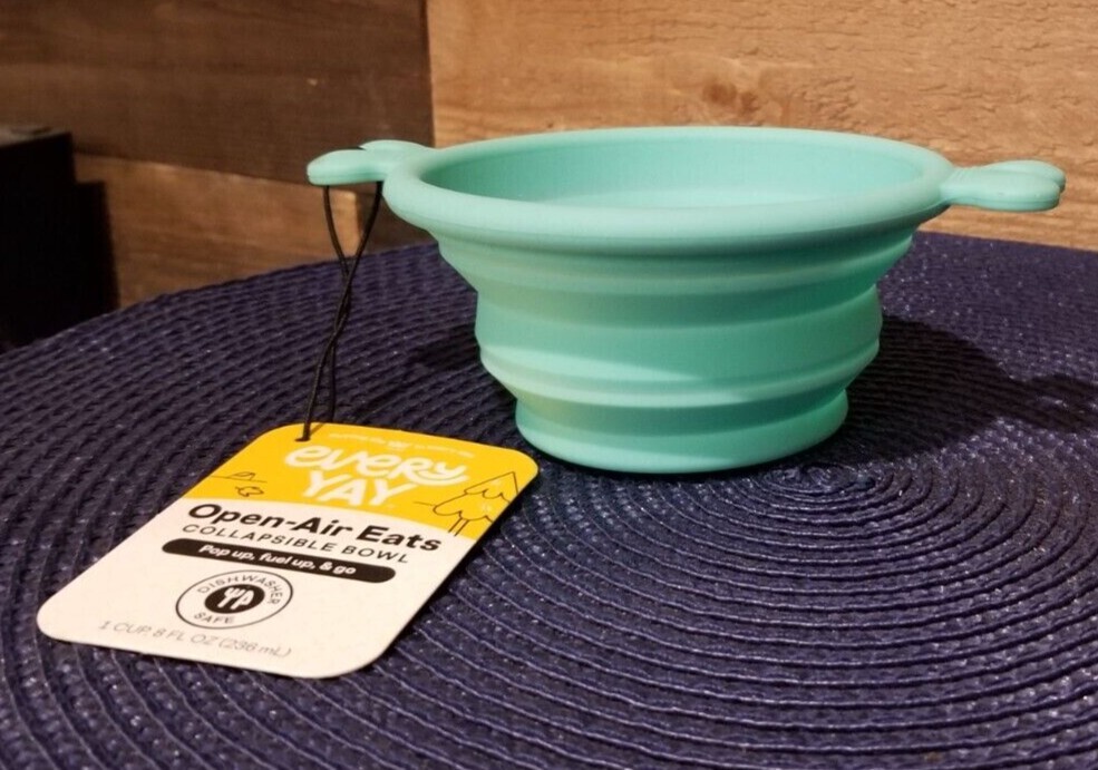 every YAY Open Air Eats Collapsible Pet Bowl | eBay