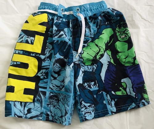 Marvel The Incredible Hulk Swim Trunks Size 4 | eBay